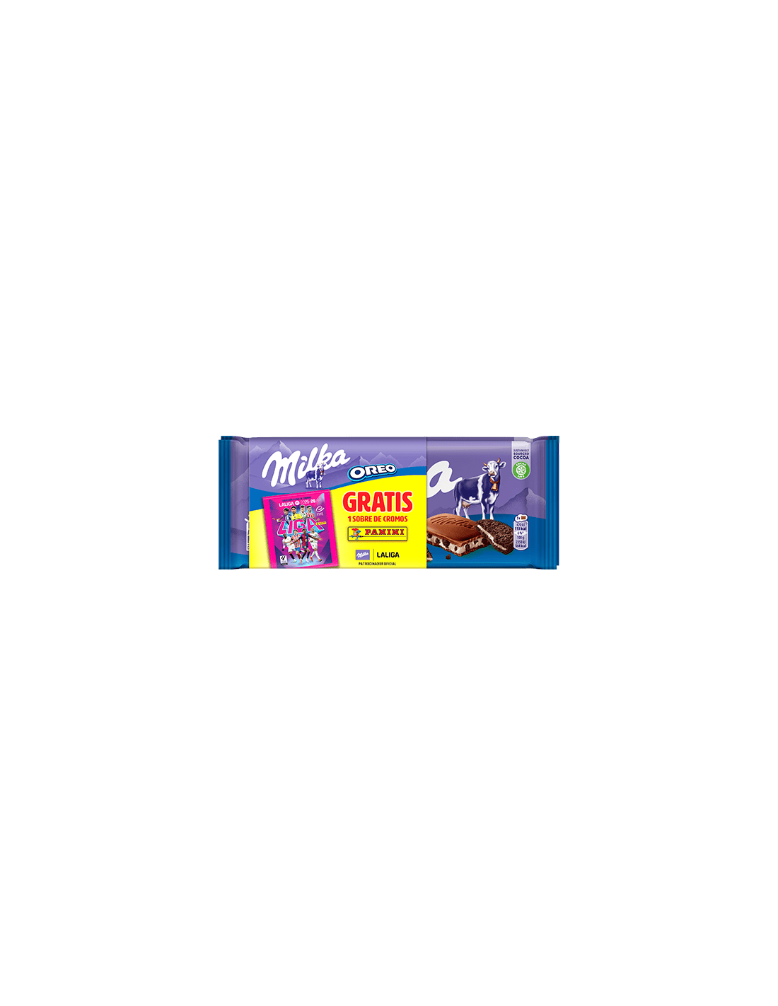 Milka Oreo 100g x 2 u + La Liga packet | Distribución Mayorista