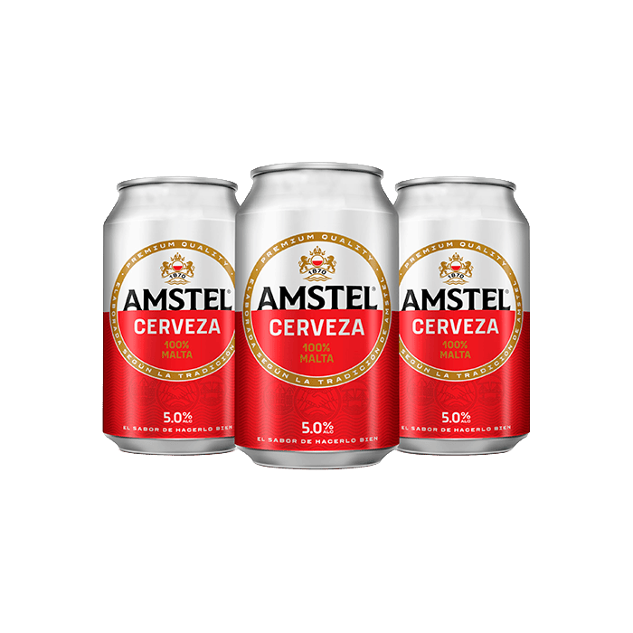 Cerveja Amstel 330ml 12und | Distribución Mayorista
