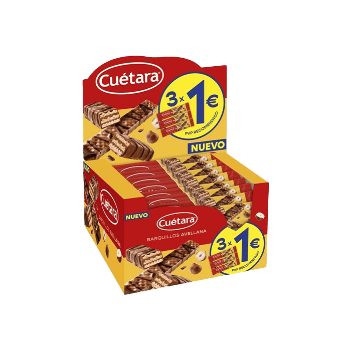 Cuétara Barquillos Avellana | Distribución Mayorista