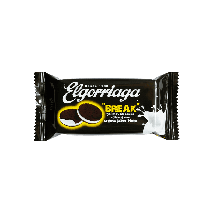 Biscuits Break à la crème 60g Elgorriaga - Distribución Mayorista