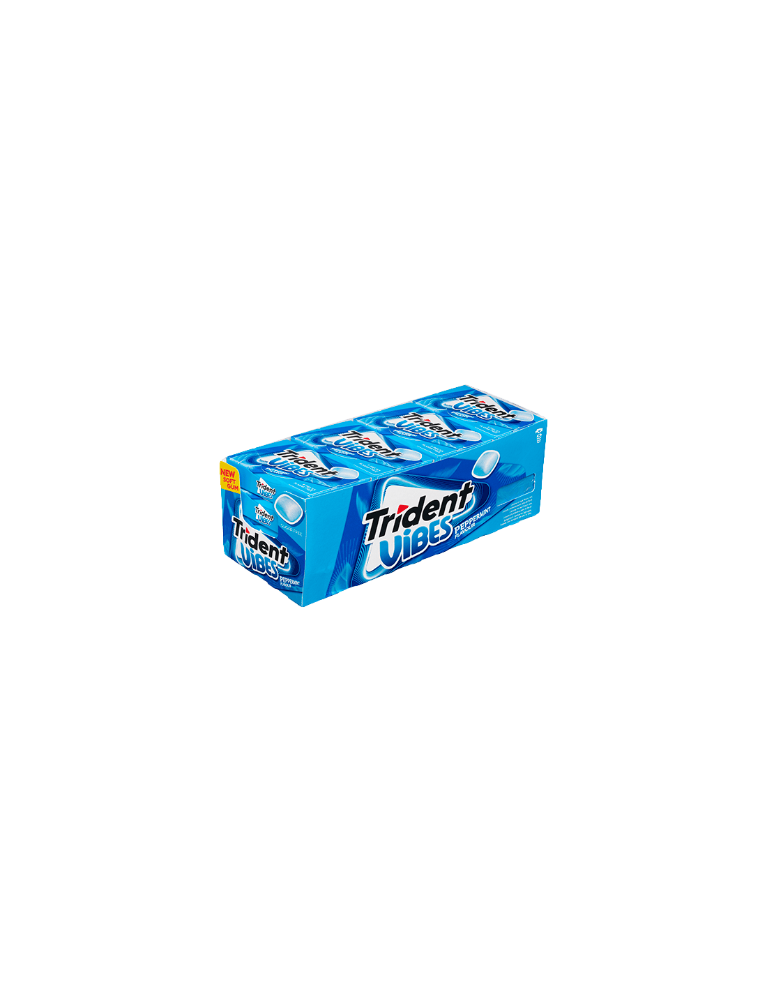 Chicles Trident Vibes Menta 21 g | Distribución Mayorista