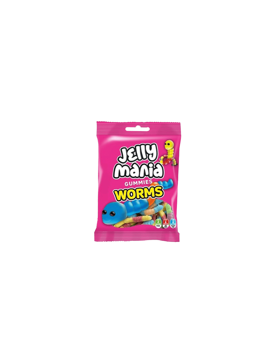 Jelly Mania Worms 100 g Jake | Distribución Mayorista