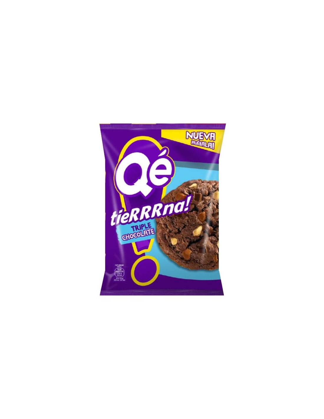 Tierrrna Triple Chocolate 45g Qé - Distribución Mayorista