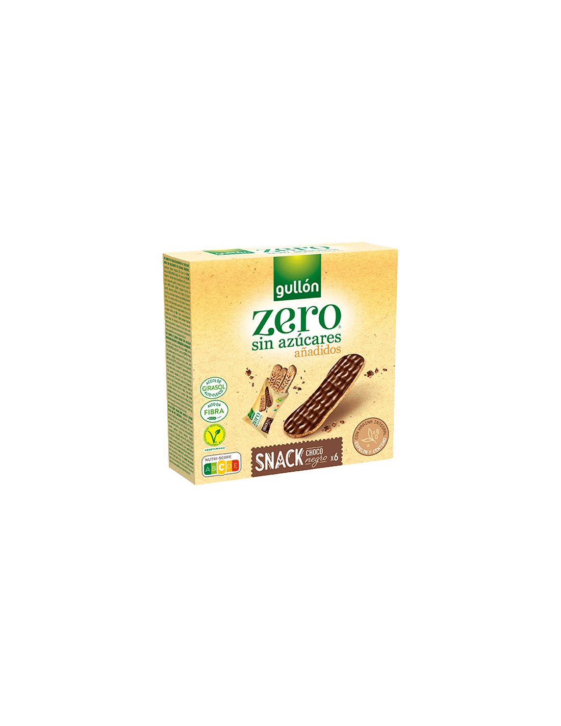 Snack Zero Dark Chocolate 25g Gullón - Distribución Mayorista