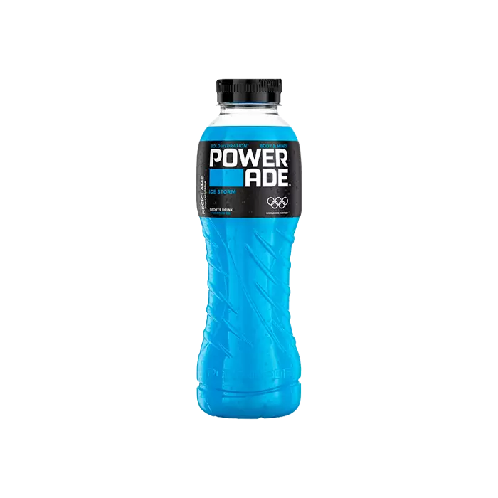 Powerade Bleu 500ml - Distribución Mayorista
