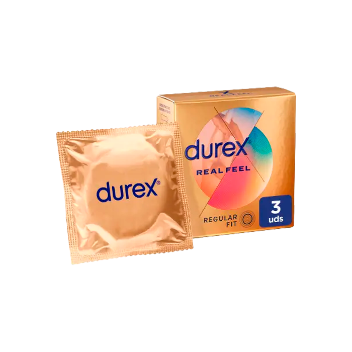 Durex Real Feel 3 uds - Distribución Mayorista