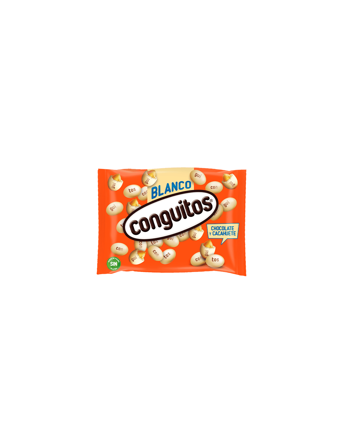 Conguitos blancs 50g - Distribución Mayorista