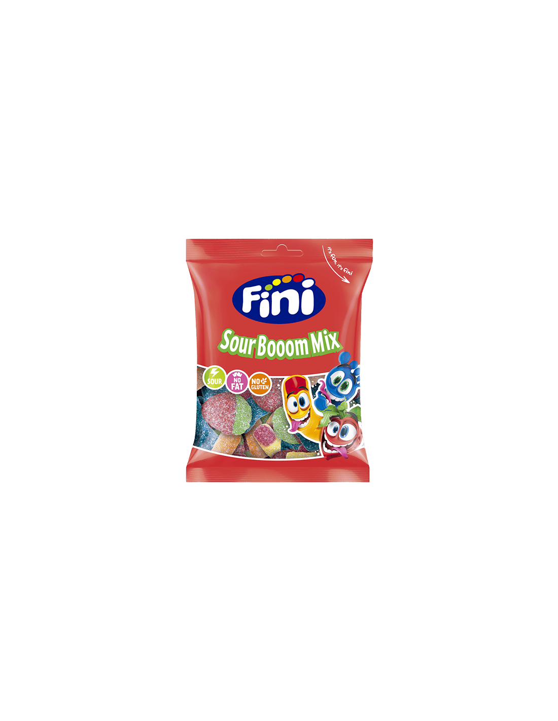 Sour Boom Mix Sortido Ácido 90g Fini - Distribución Mayorista