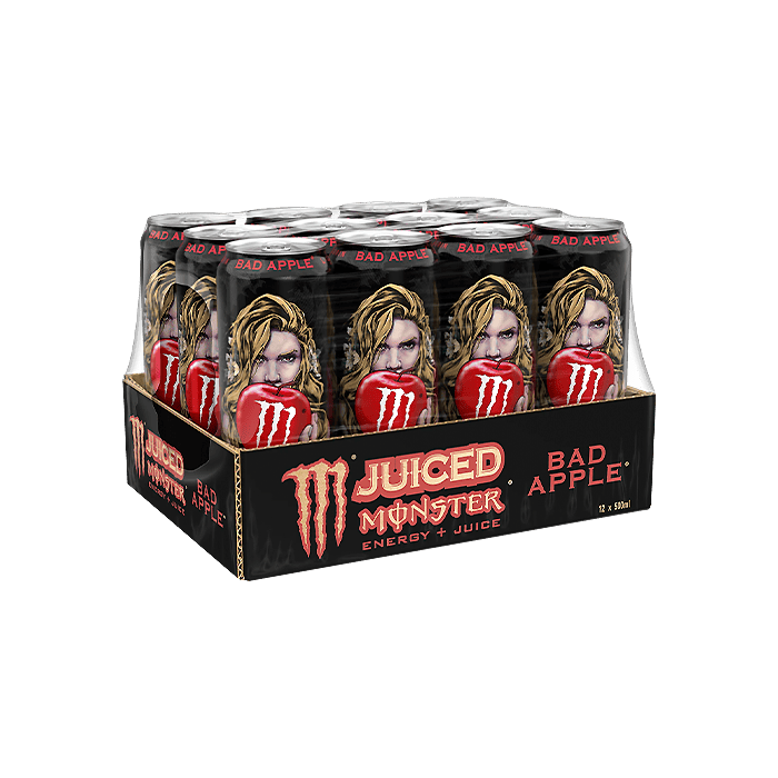 Monster Juiced Bad Apple 500ml | Distribución Mayorista