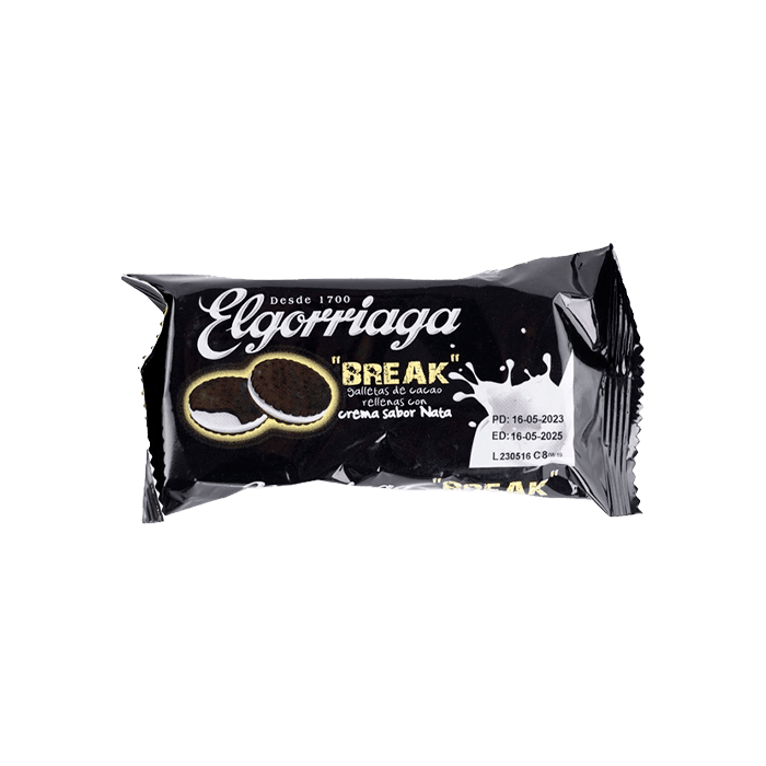 Biscuits Break à la crème 60g Elgorriaga - Distribución Mayorista