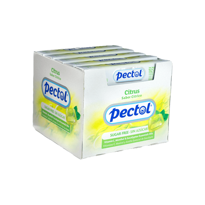 Pectol Citrus Caramelo Sin Azúcar - Distribución Mayorista