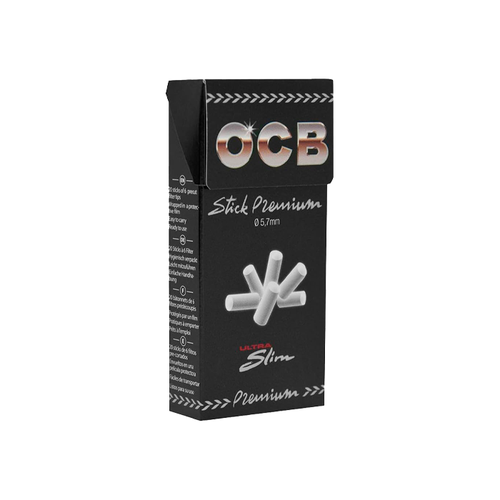 OCB Stick Premium Slim filters 5.7 mm 120 units - Distribución Mayorista