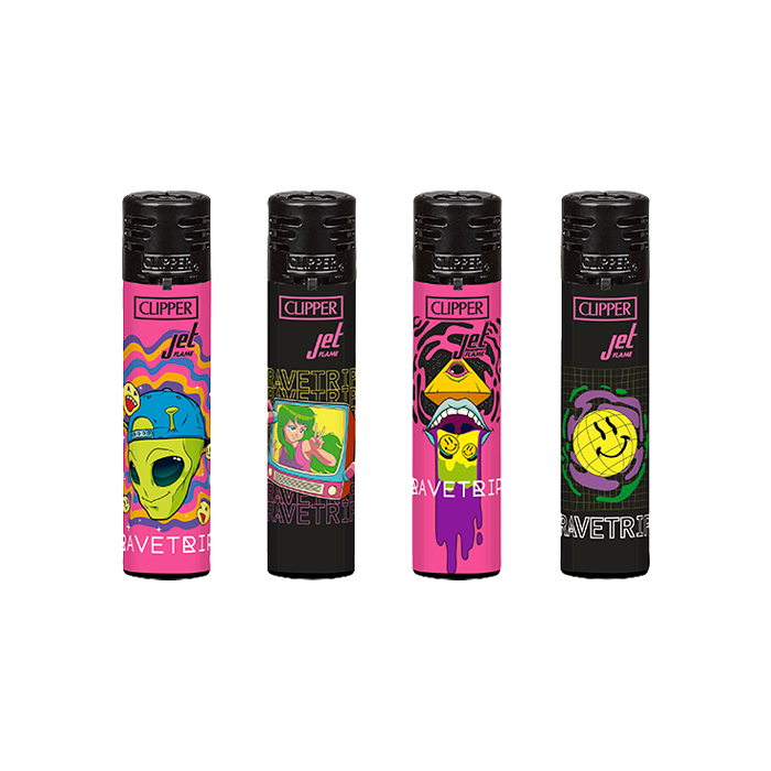 Mechero Jet Flame Clipper Modelo Surtido - Distribución Mayorista