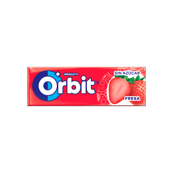 Orbit Gragea Fresa 14g Nacional - Distribución Mayorista