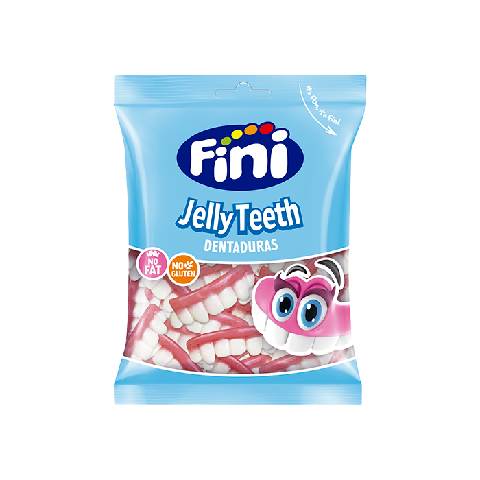 Dentures Jelly Teeth 90g Fini - Distribución Mayorista